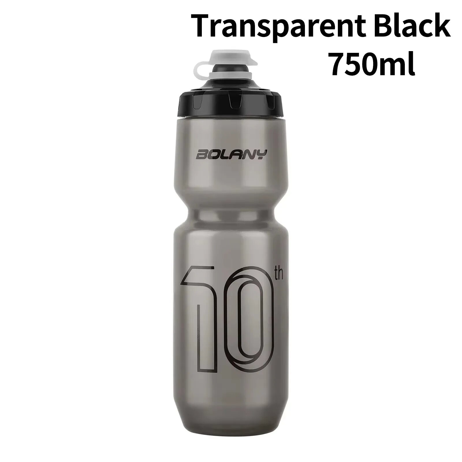 BOLANY Бутылка для воды 750 мл Черный, Grey2