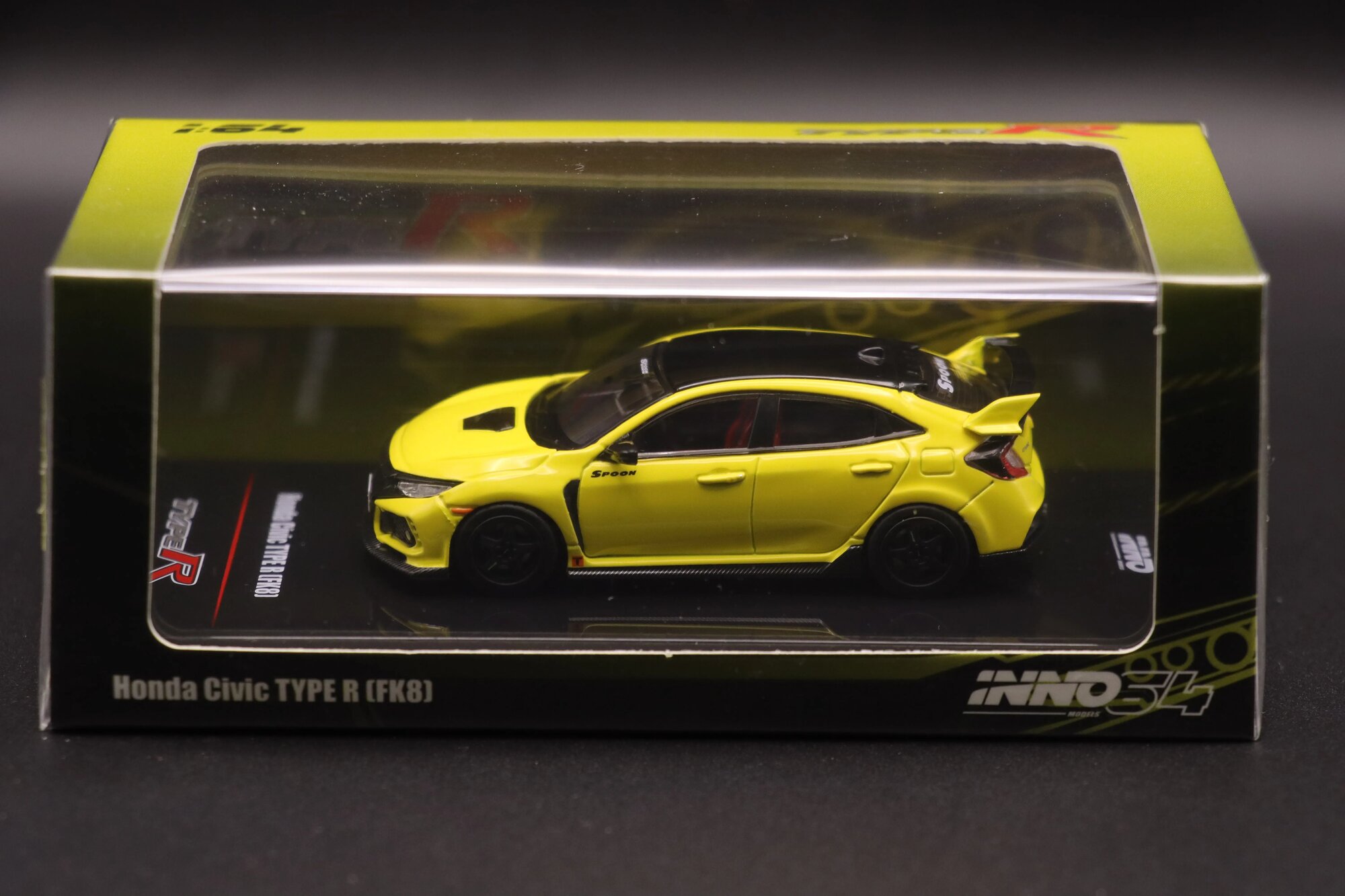 INNO 1/64 Honda Civic Type-R (FK8) металлическая модель автомобиля