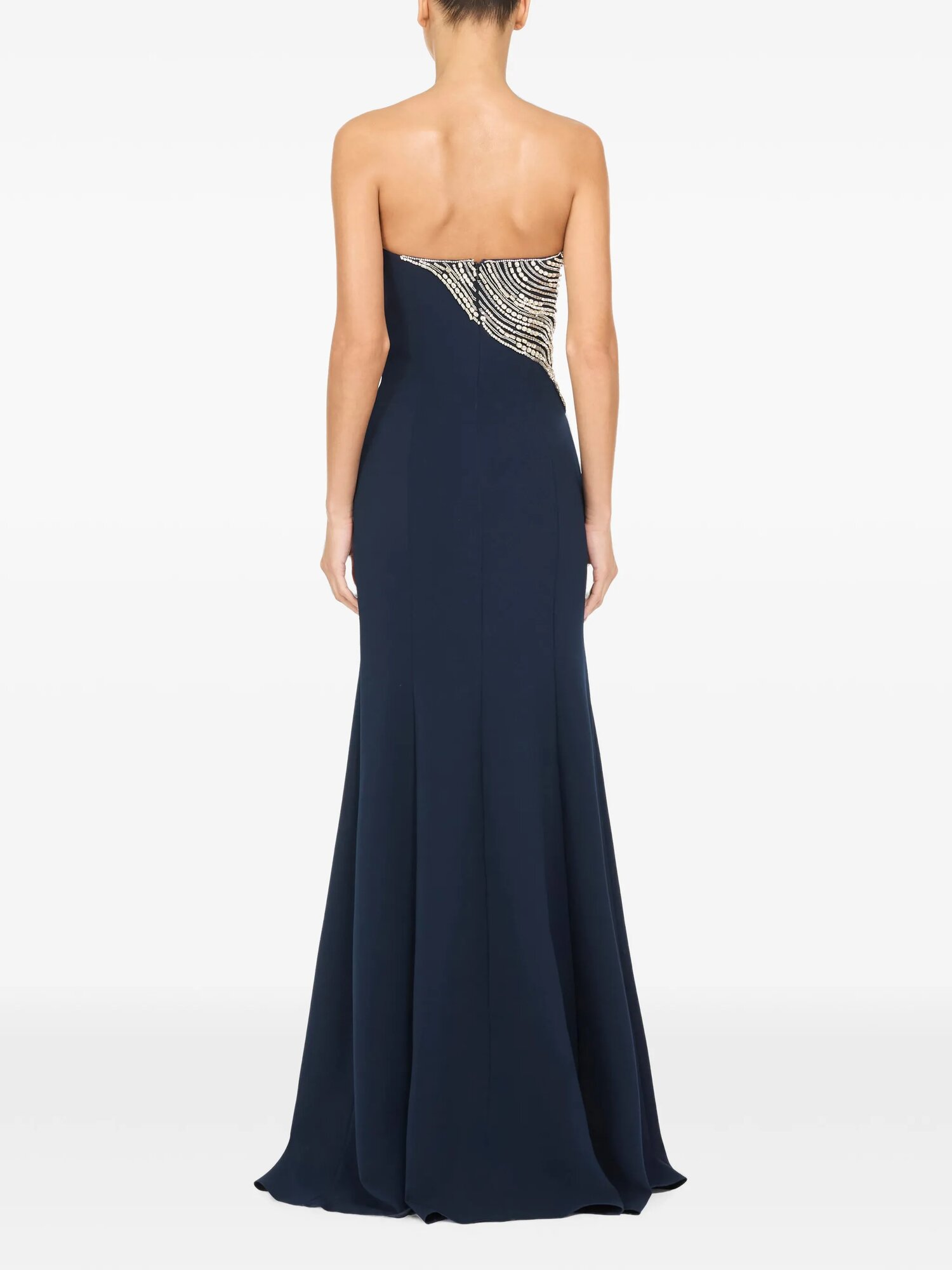 Платье Jenny Packham Soyala gown, размер 6, синий — фото 1