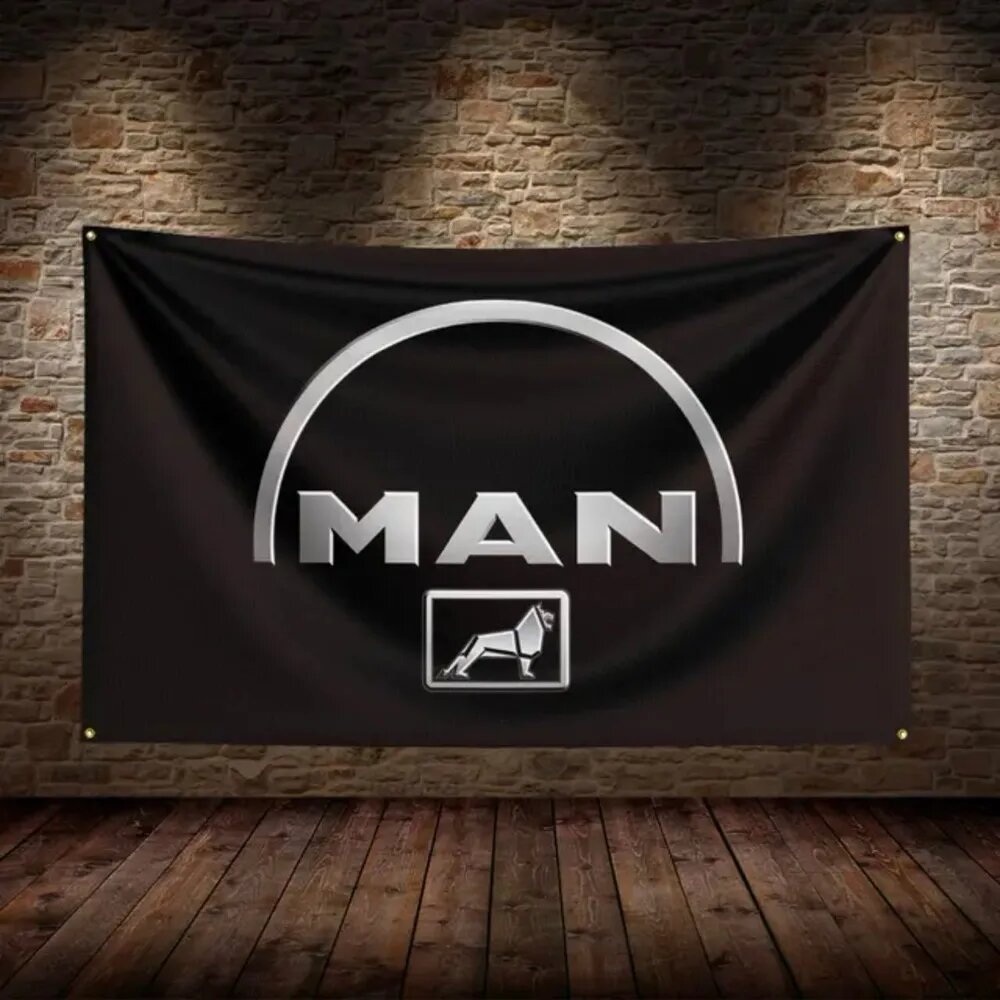 Флаг плакат баннер MAN Truck & Bus