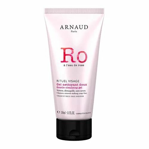 ARNAUD PARIS Гель для снятия макияжа с лица и глаз с розовой водой (RITUEL VISAGE gentle cleansing gel) 150 мл