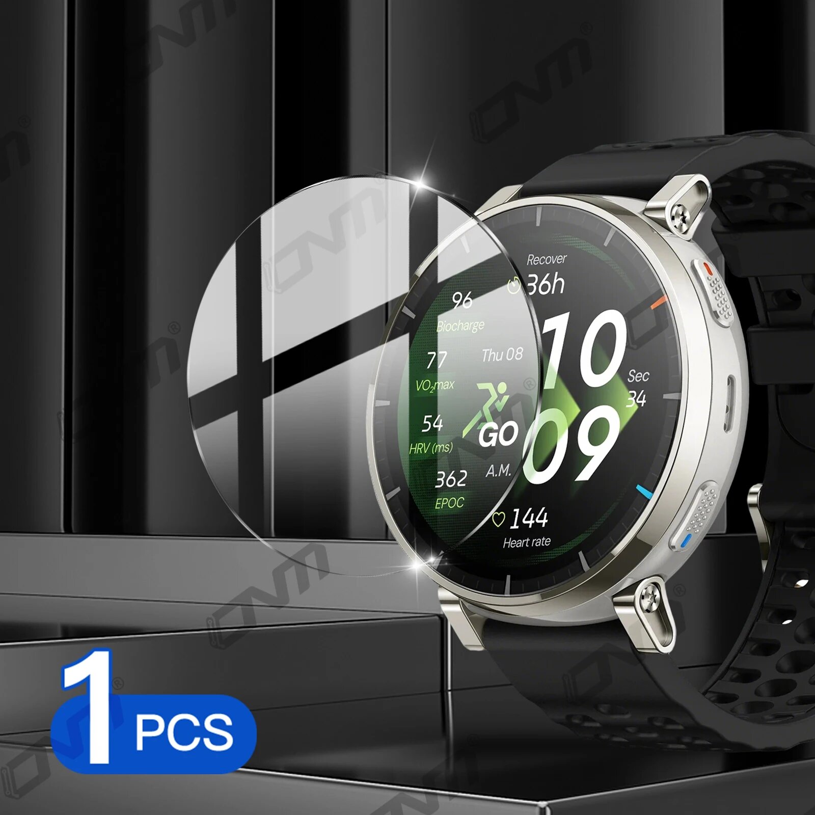 Закаленное стекло 9H для Amazfit Active 3 Premium ONM 1 Pieces