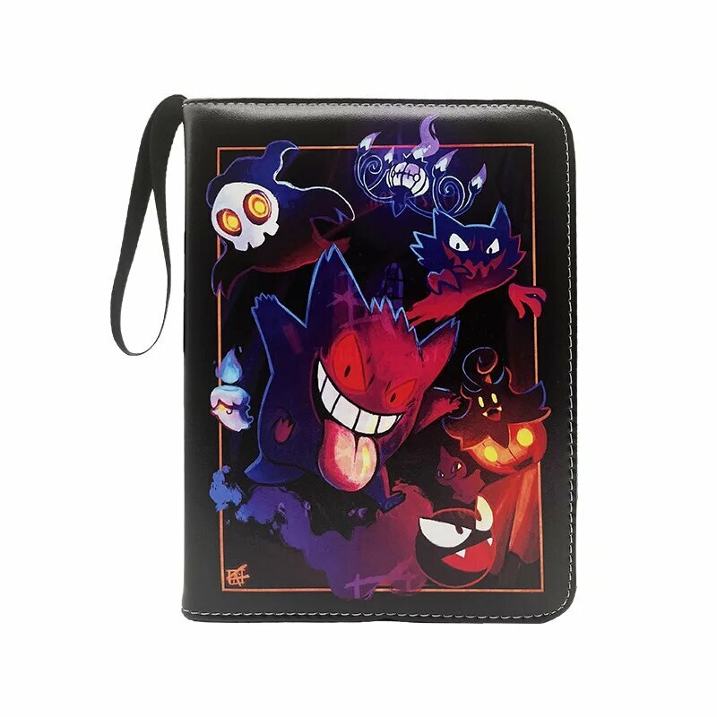 Альбом-биндер для коллекционных карт Pokemon TCG TAKARA TOMY Черный, 3, Four-grid cardless