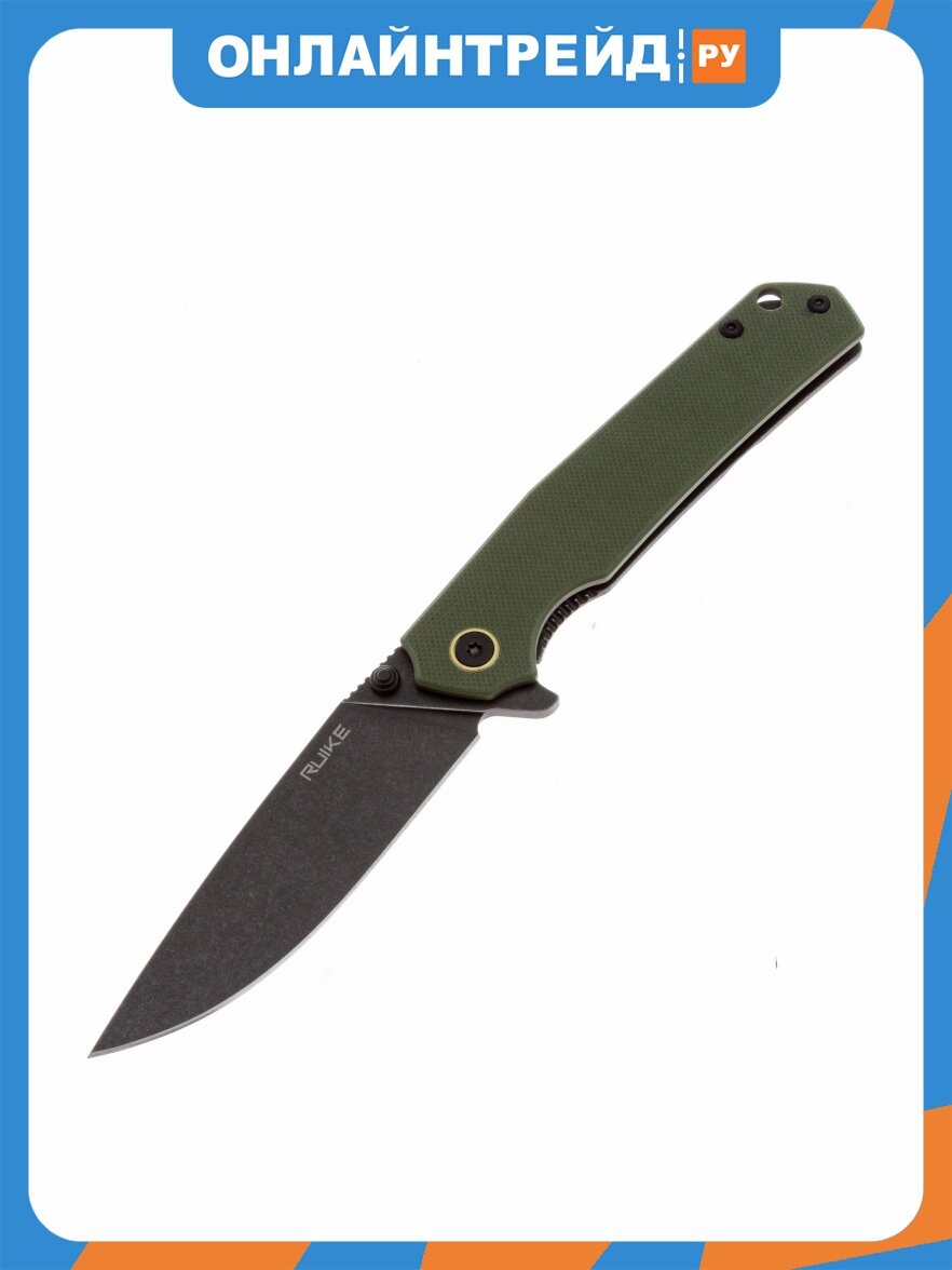 Нож Ruike P801-G, зеленый