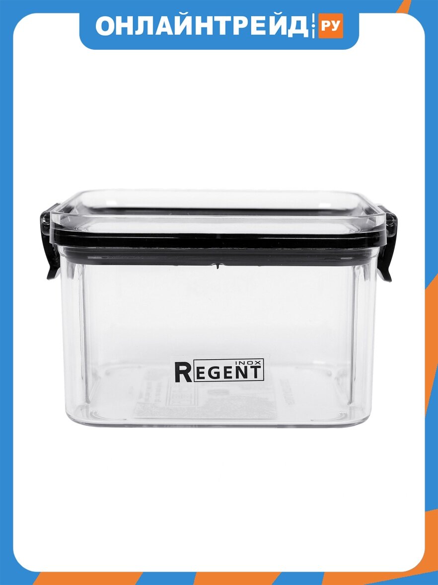 Контейнер Regent Inox Linea Desco для сыпучих продуктов, 0.46 л, пластик (93-DE-CA-30-460)