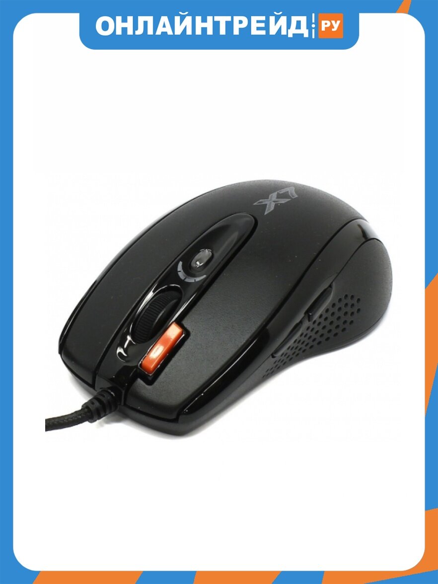Мышь A4TECH X-718BK, черн, USB (X-718BK USB)