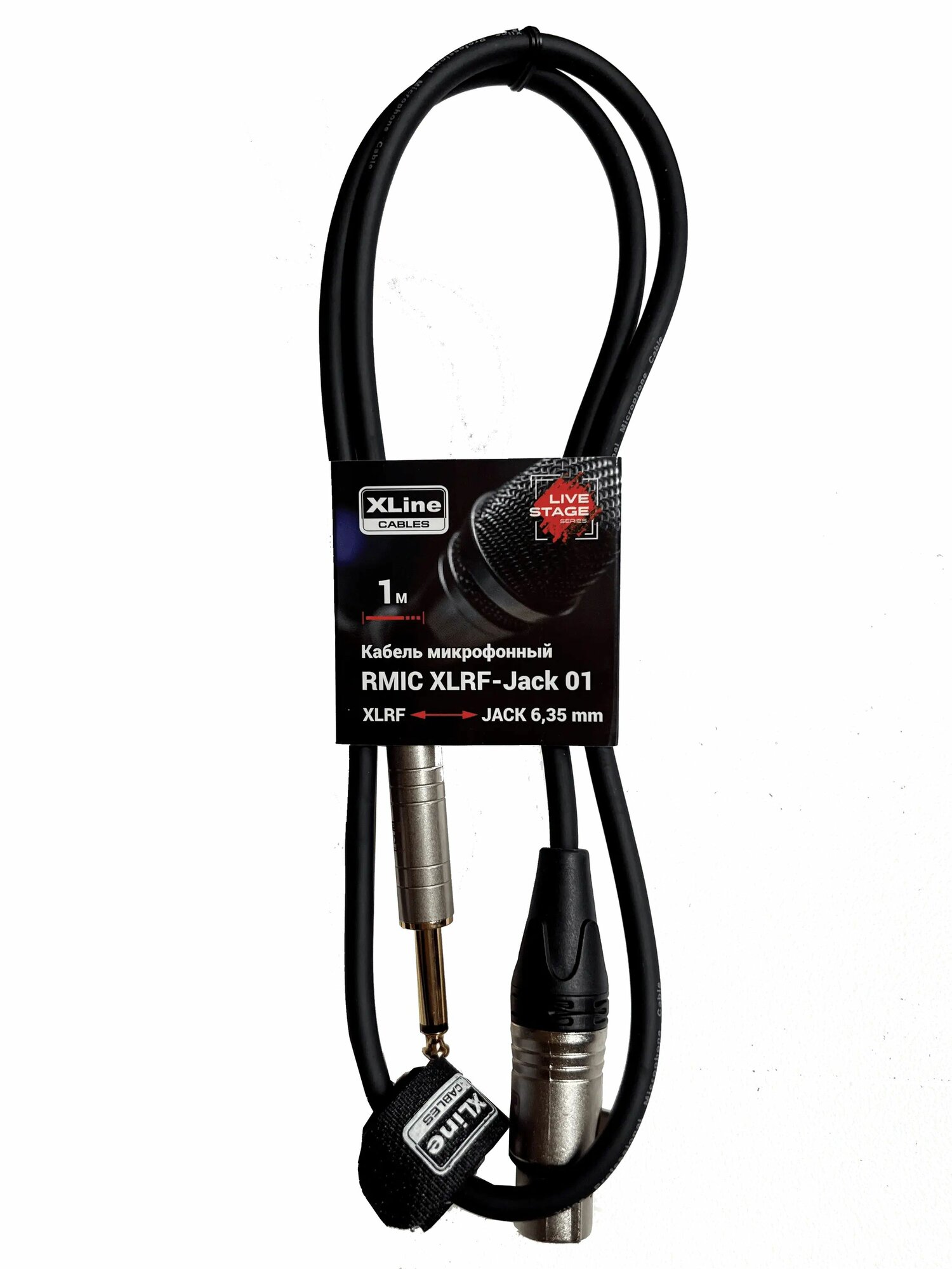 Коммутационный кабель Xline Cables RMIC XLRF-JACK 01 1 м