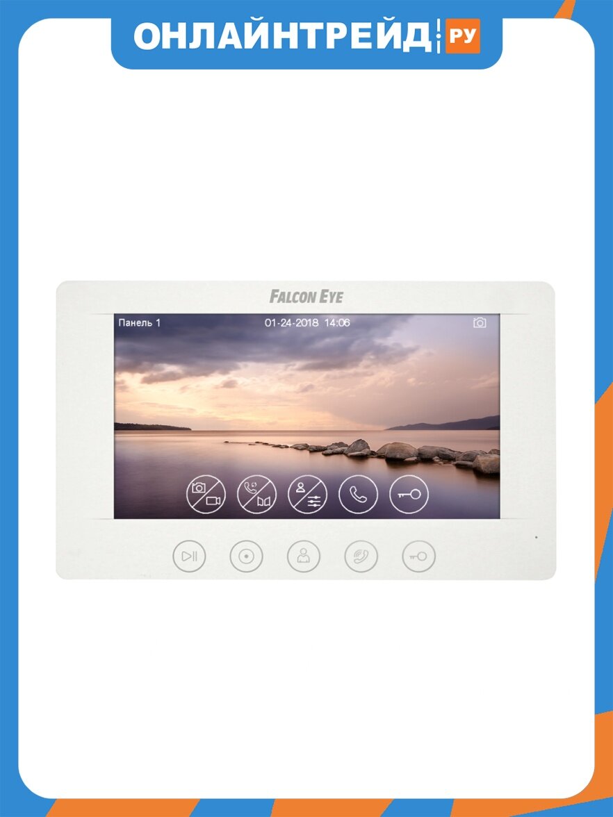 Видеодомофон Falcon Eye Cosmo HD Plus белый