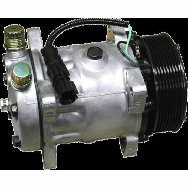 Компрессор кондиционера со шкивом 24v d119 8пазов man tga tgx tgs d0836-2876 02- STELLOX 87-55020-SX, oem 81619066012