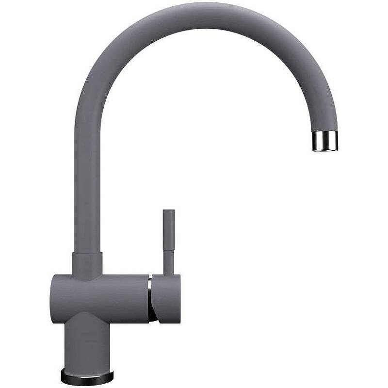 Смеситель для кухни Ulgran Quartz UQ-021-05 бетон, рычажный, нержавеющая сталь