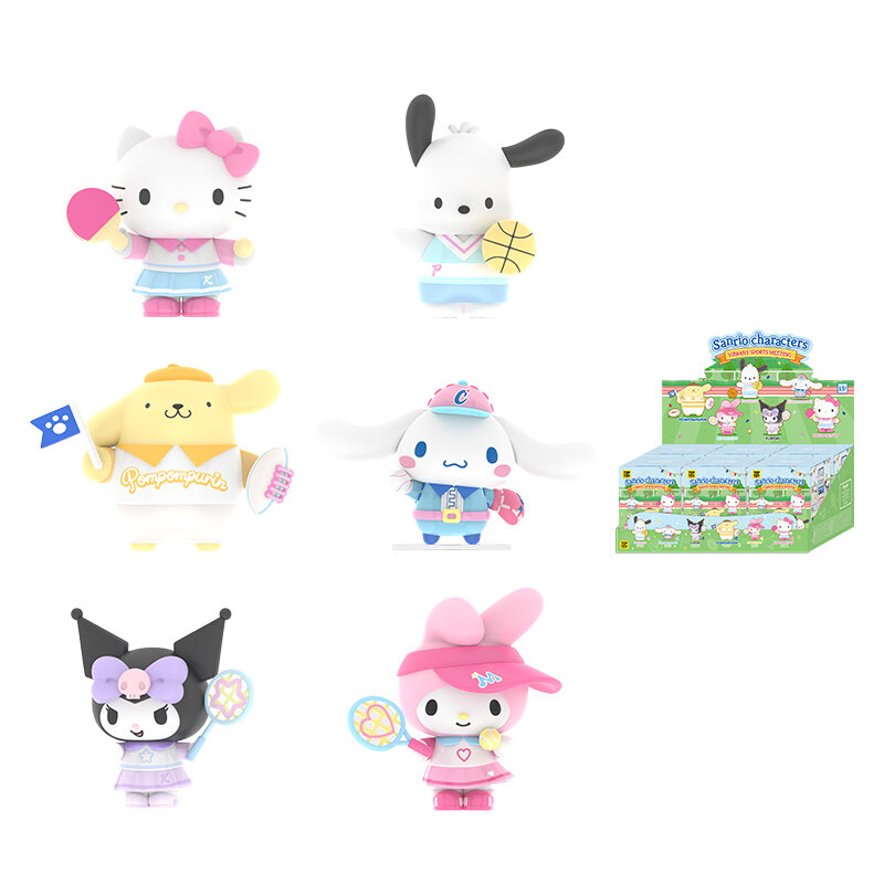 Коллекционные фигурки унисекс TOP TOY x Sanrio Family Fresh Look, Full Box 6 шт.