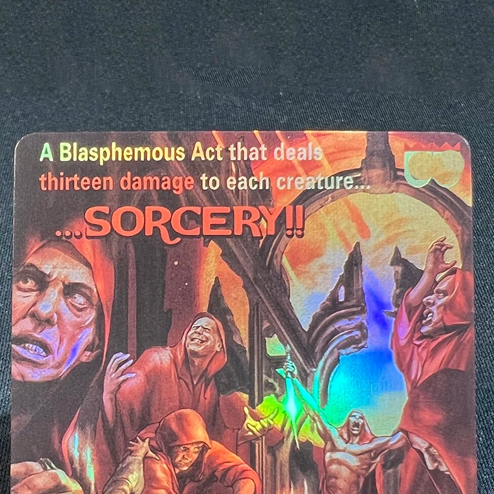 KAYOU Abhorrent Ocul Enduring Innoc Meathook Overlord of the Hauntw Foil TCG Blasphe Act sld foil