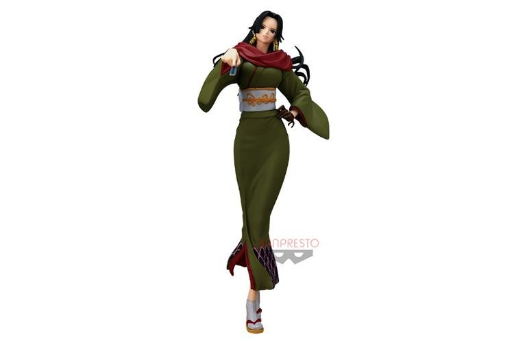 Фигурки унисекс BANPRESTO One Piece Boa Hancock, Crocodile, Dracule Mihawk Scale Figures, Empress Han Kuka
