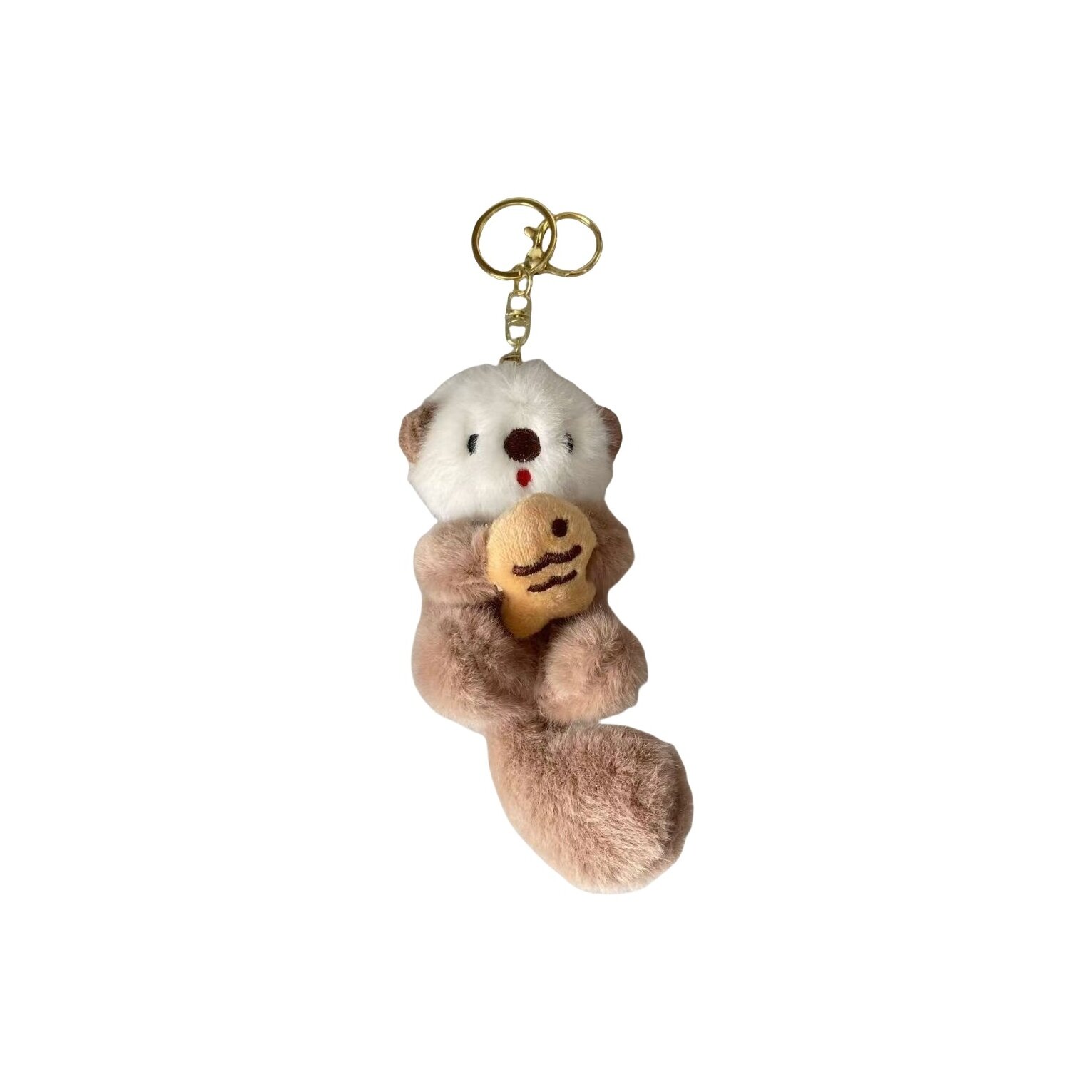 Tak Bebe Cute and Adorable Выдра Брелок для сумки Исцеляющая кукла Плюшевый украшение Высота 10 см 10cm