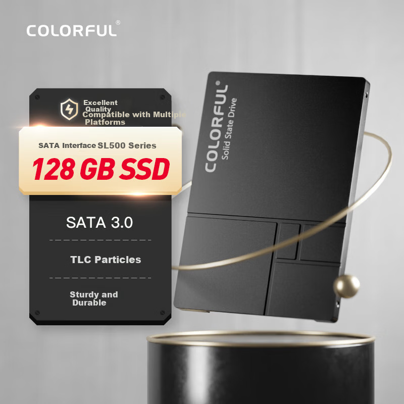Colorful SL Series 128 ГБ SSD SATA 3.0 TLC NAND твердотельный накопитель Версия：128 ГБЦвет：SL Series (частицы TLC) -