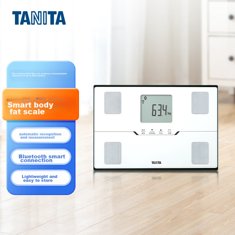 TANITA BC-401S 4-уровневый умный весы для измерения тела с Bluetooth домашний медицинский весы белый Цвет：BC-401S