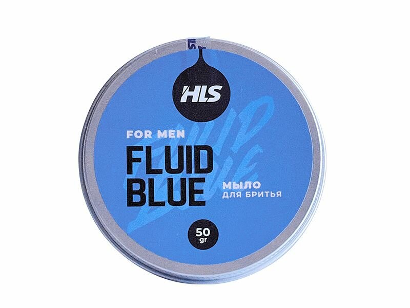 Мыло для бритья HLS "FLUID BLUE" (жировое) 50гр