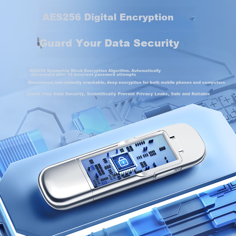 EAGET SU10 512GB USB3.2 Двухпортовый Зашифрованный SSD USB-накопитель для офиса с одним касанием и скоростью чтения