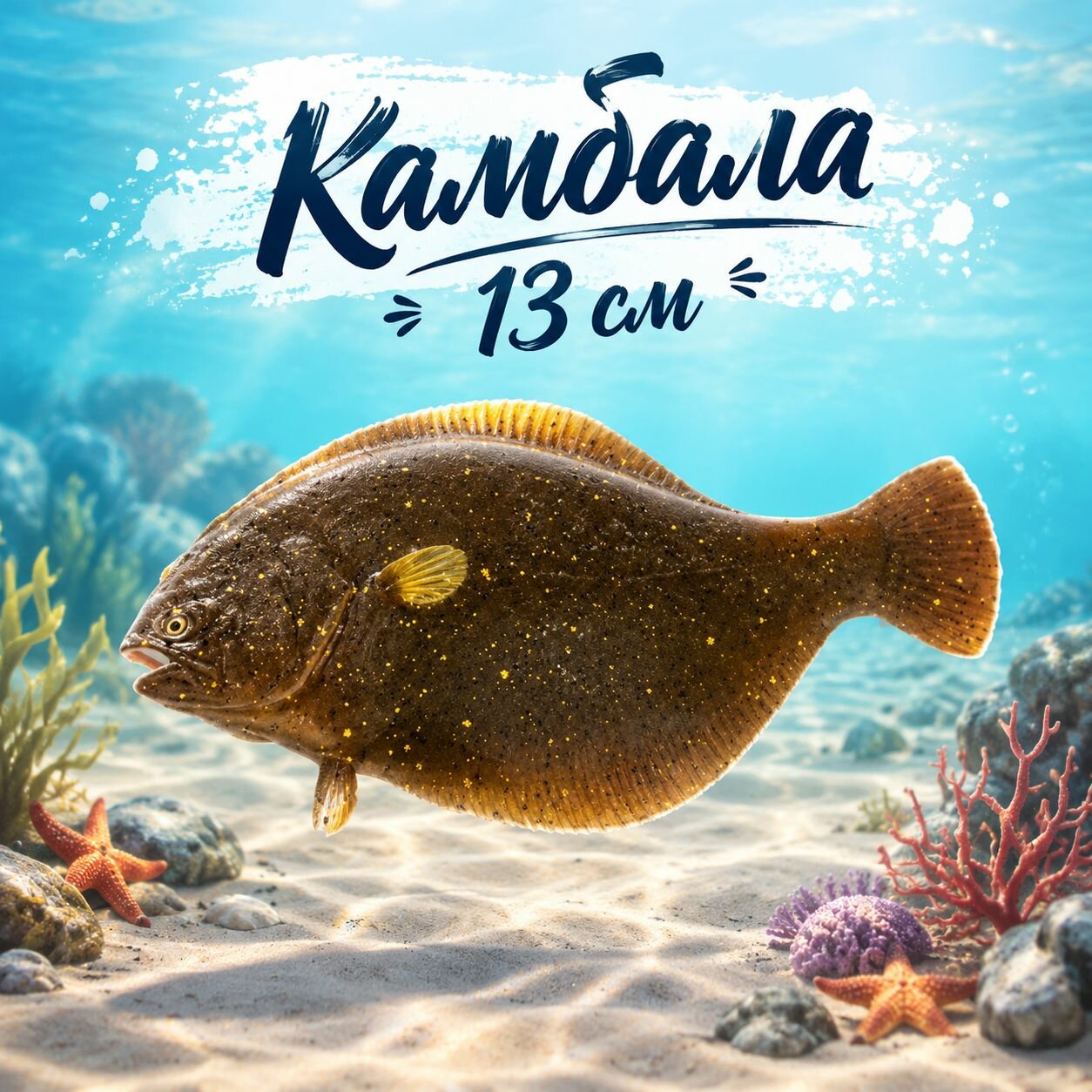 Фигурка Камбала 13 см