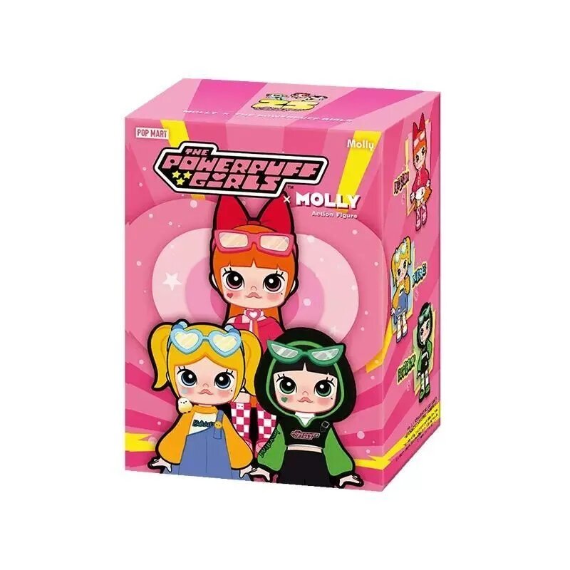 Коллекционная фигурка Слепая коробка POPMART MOLLY подвижная кукла-полицейский лабубу