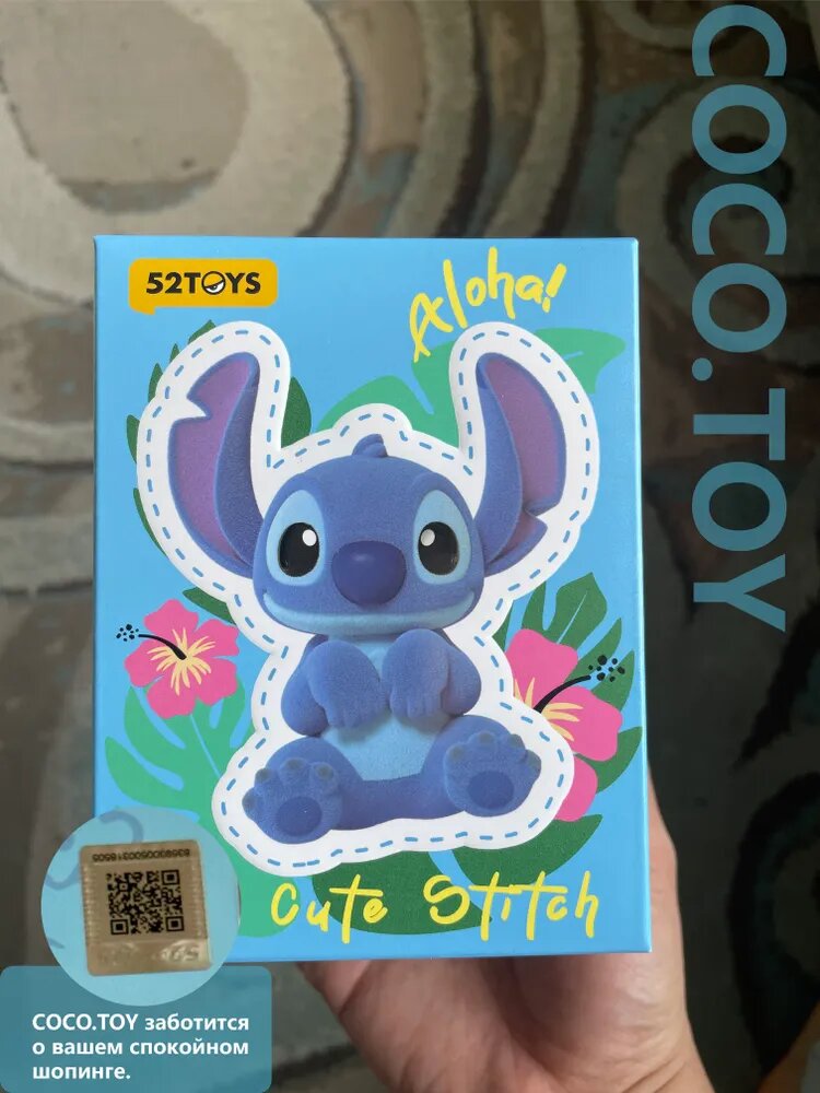 Стич игрушка 52TOYS Stitch Blind box лило и стич Игрушка сюрприз случайный вид 1 шт COCO.TOY