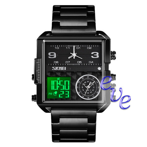 Наручные часы Skmei 1584SBK black stainless steel