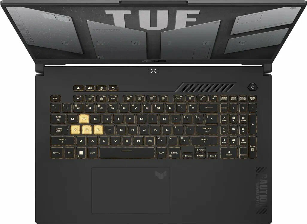 Игровой ноутбук 17.3"ASUS TUF Gaming FX707VJ-HX015\CPU: Intel Core i5 21OH/ RAM: DDRS 16 GB\ SSD: 2 TB/ Windows 11 Pro+Office/Mecha Gray -Серый. Английская-Русская клавиатура