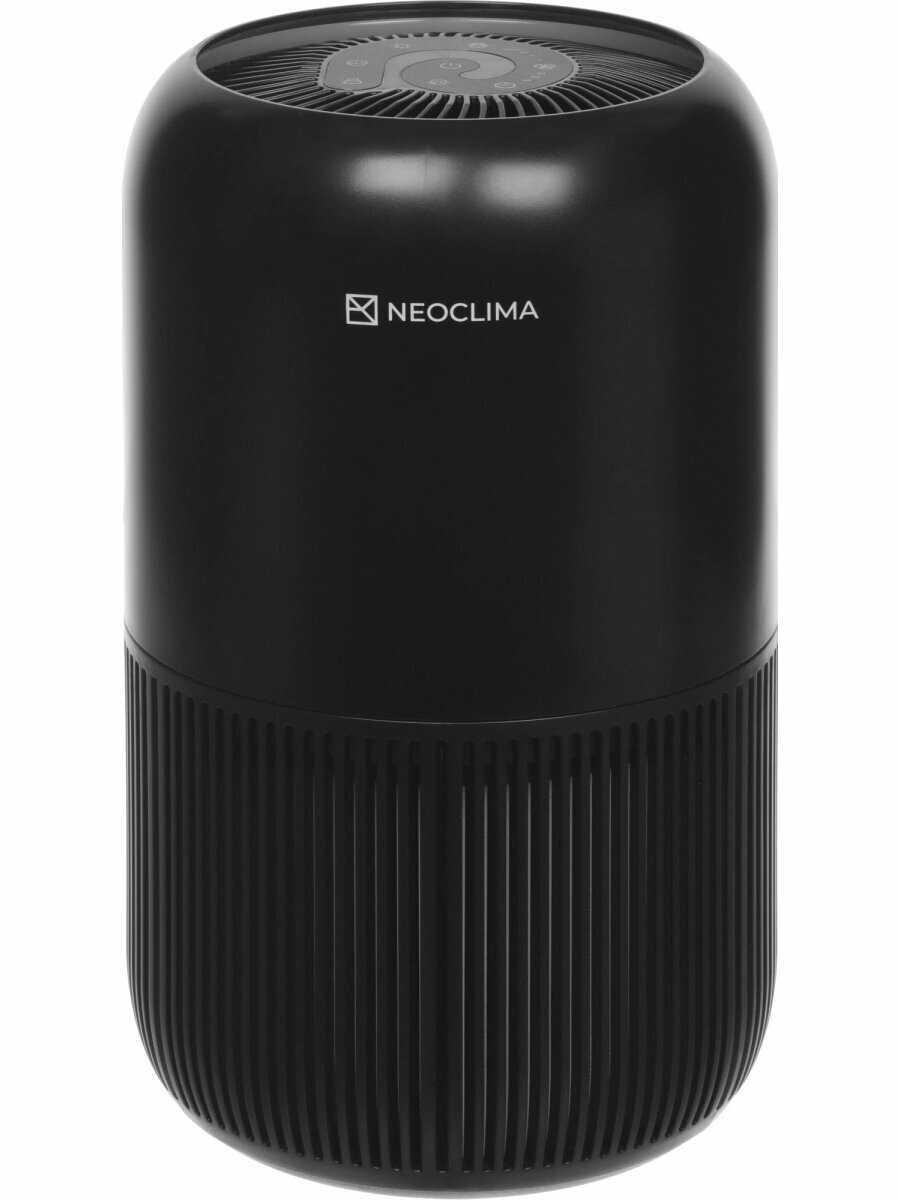 Воздухоочиститель Neoclima NP170SB, 35 Вт, установка настольная, до 25м2, черный
