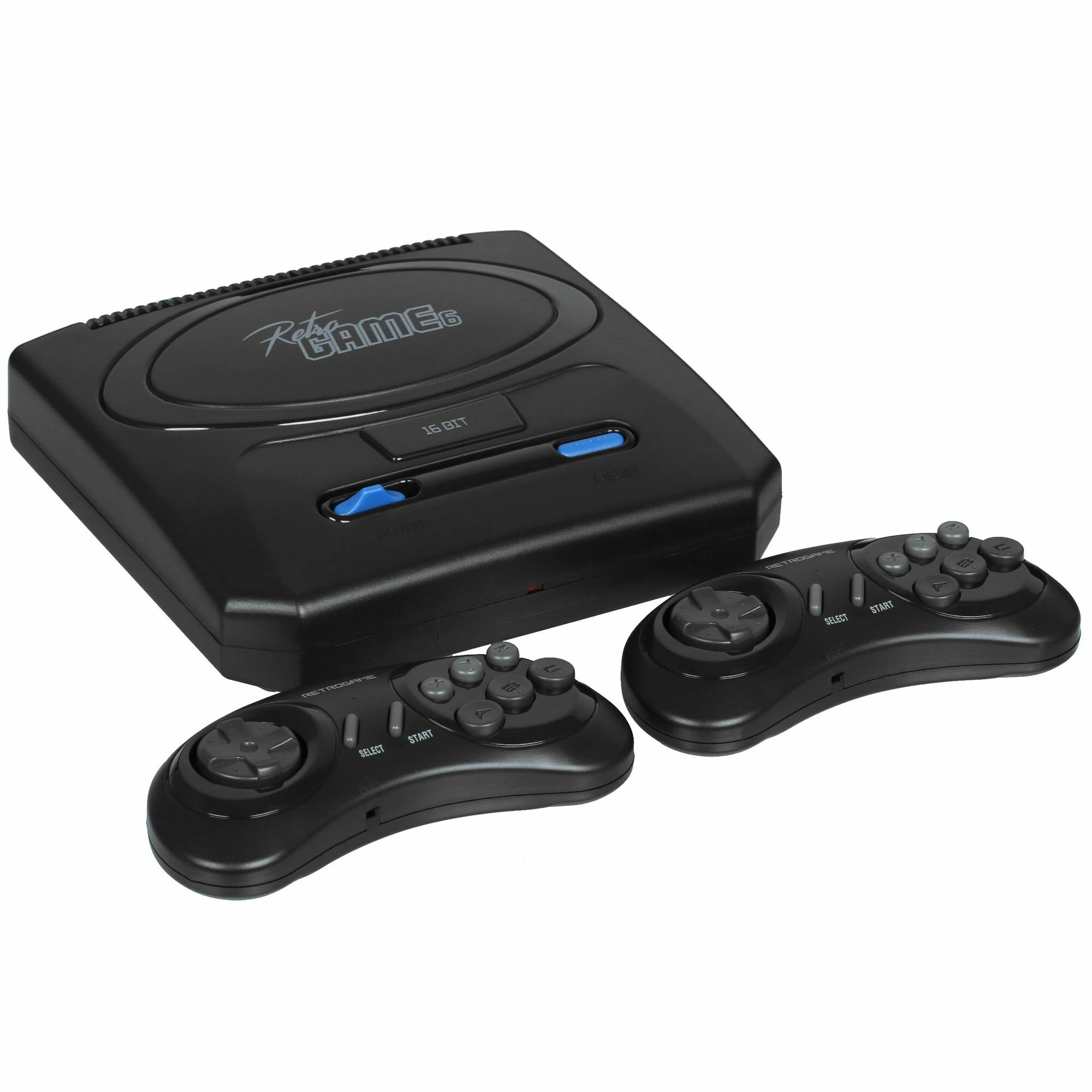 Ретро-консоль DEXP "RetroGAME 6", с 777 играми, HDMI, чёрный