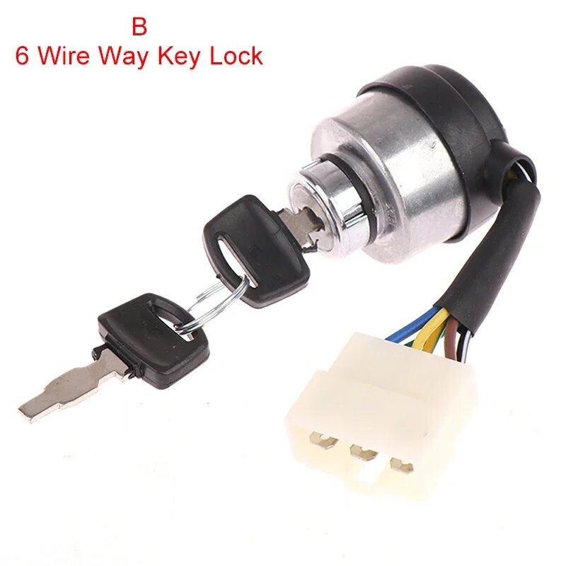 Ключ зажигания 6 Wire Way Key Lock