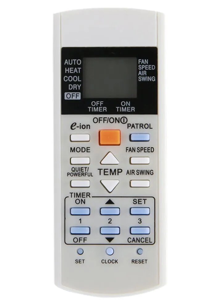 Пульт для сплит-системы (кондиционера) Panasonic CWA75C3186 A75C3187 CWA75C3173 CWA75C3002 A75C3173 A75C7174 A75C3298