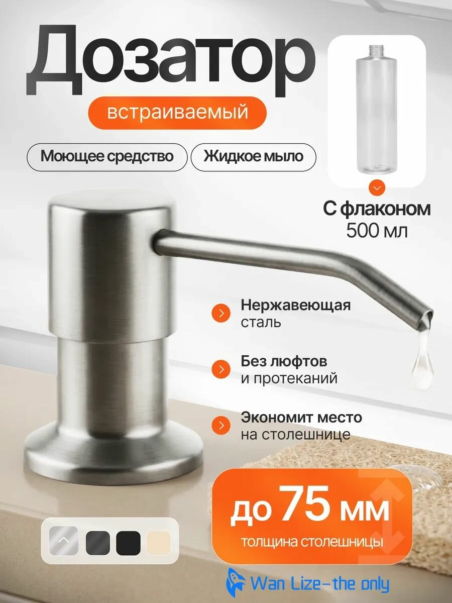 Дозатор для жидкого мыла