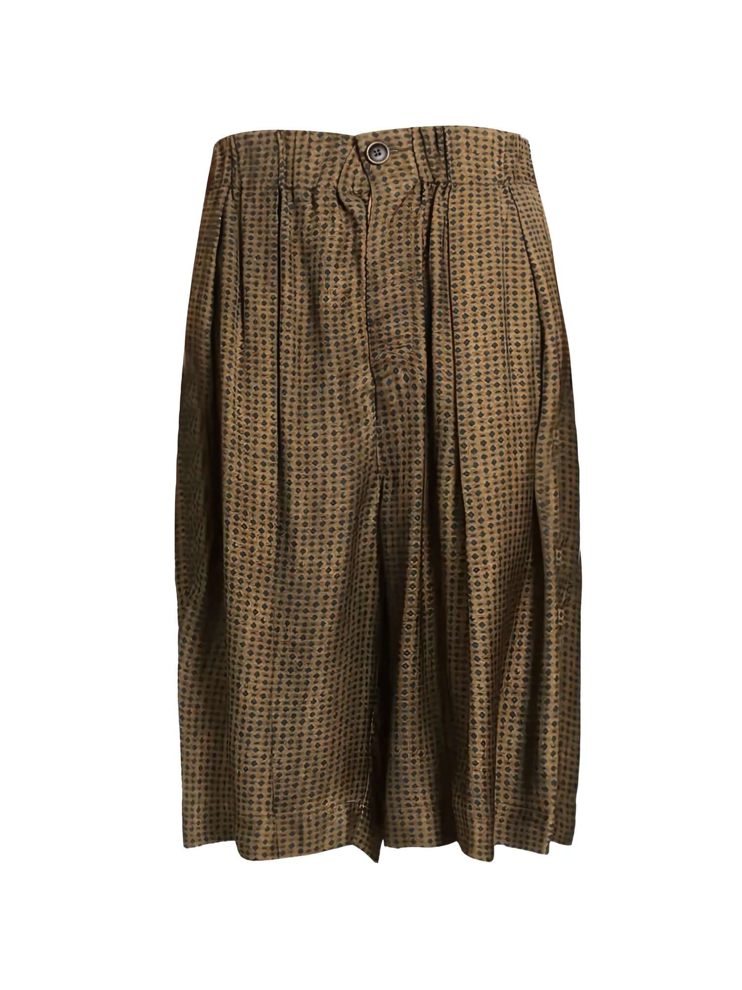 Шорты Geometric-print pleated shorts