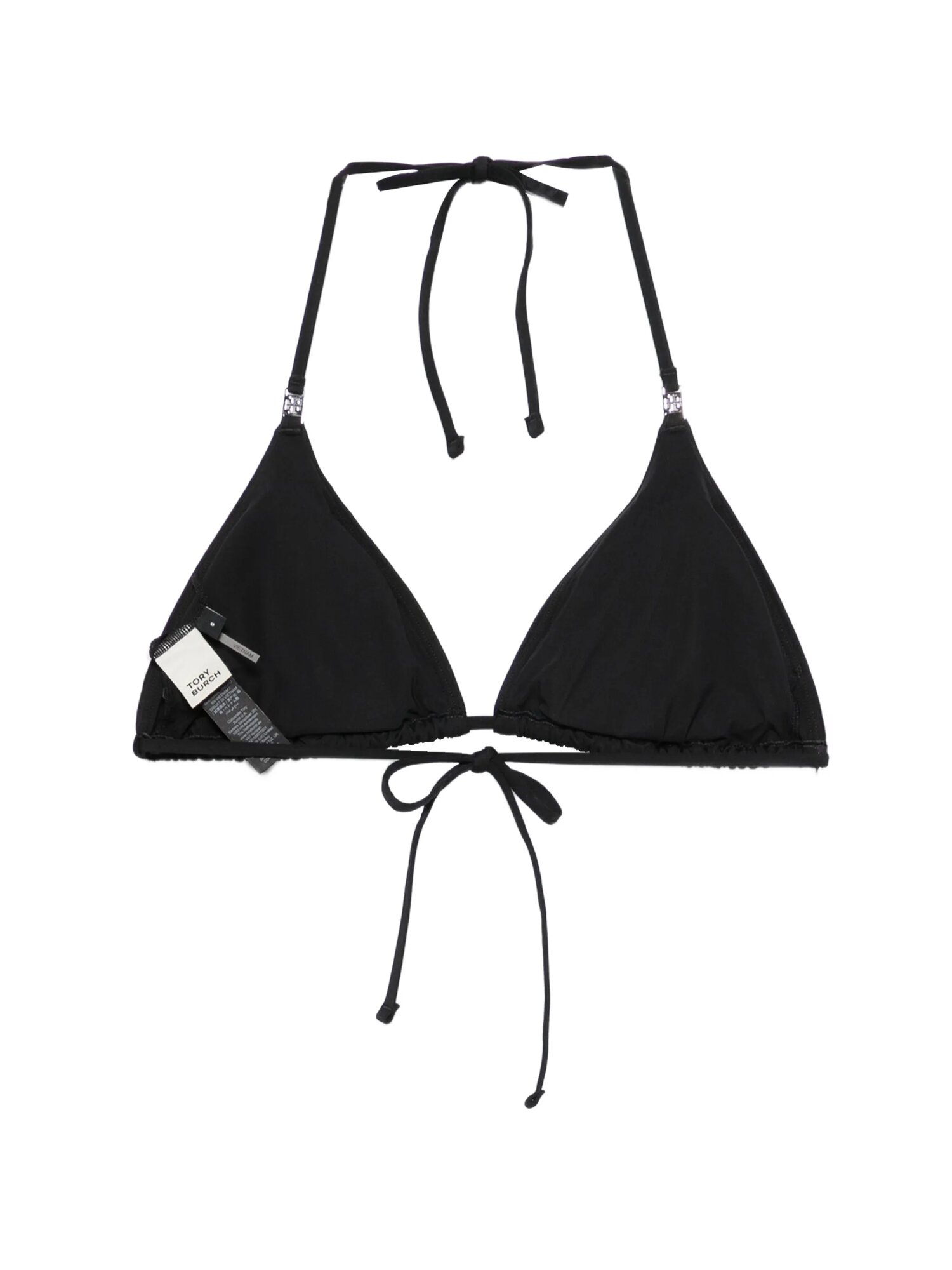 Купальник Tory Burch Logo-plaque triangle bikini top, размер 34-36 — фото 1