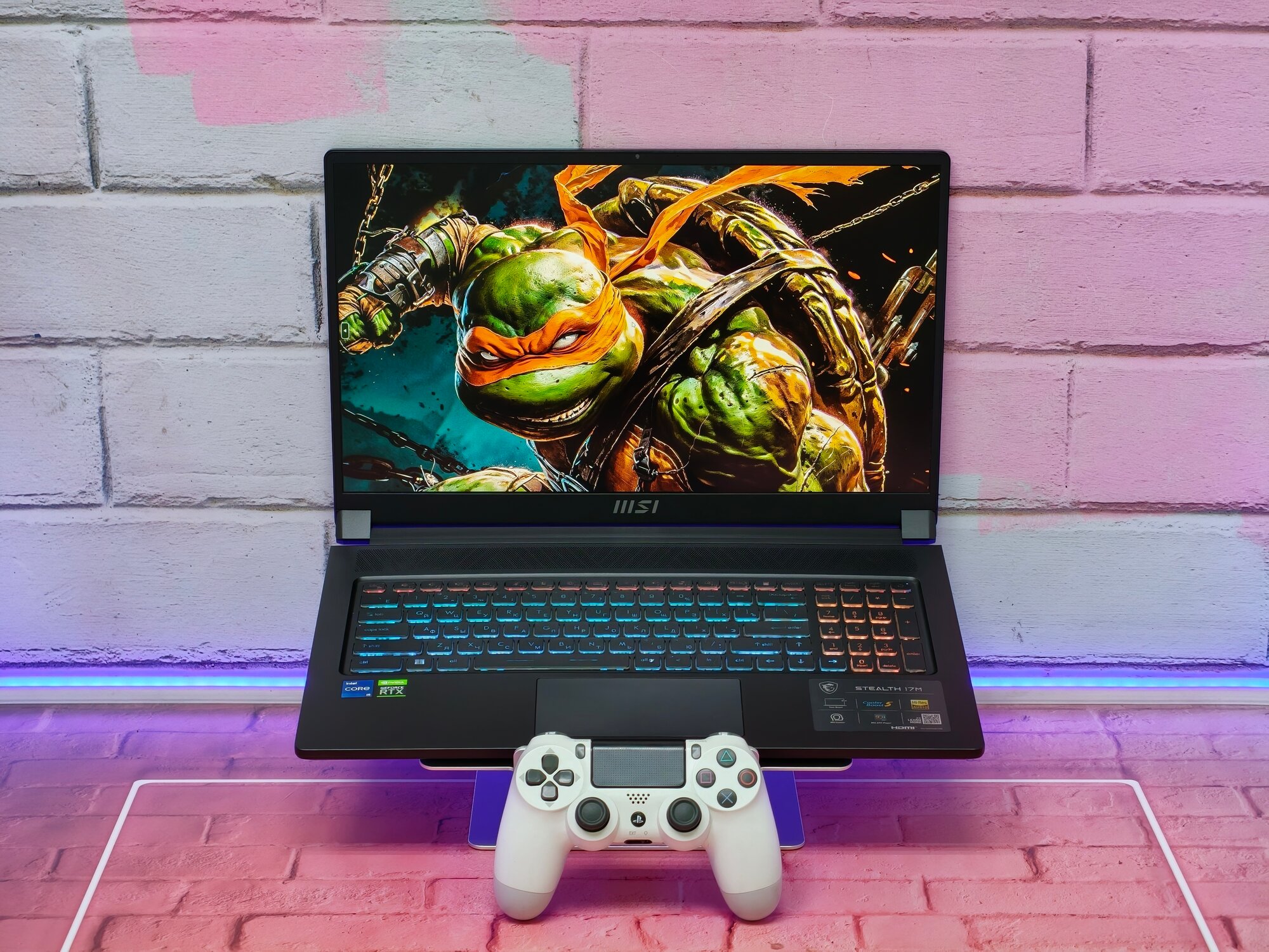 17.3" Ноутбук MSI STEALTH 17M A12UE-041RU, IPS 144 ГЦ, Core i5 1240P, 16 ГБ, SSD 512 ГБ, Geforce RTX 3060, Win11, черный