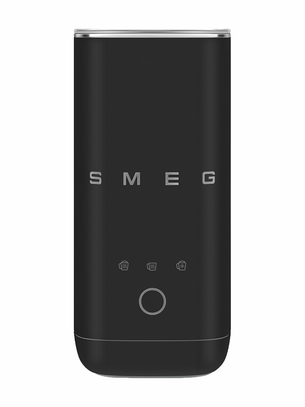 Капучинатор SMEG MFF02BLMEU, чёрный матовый