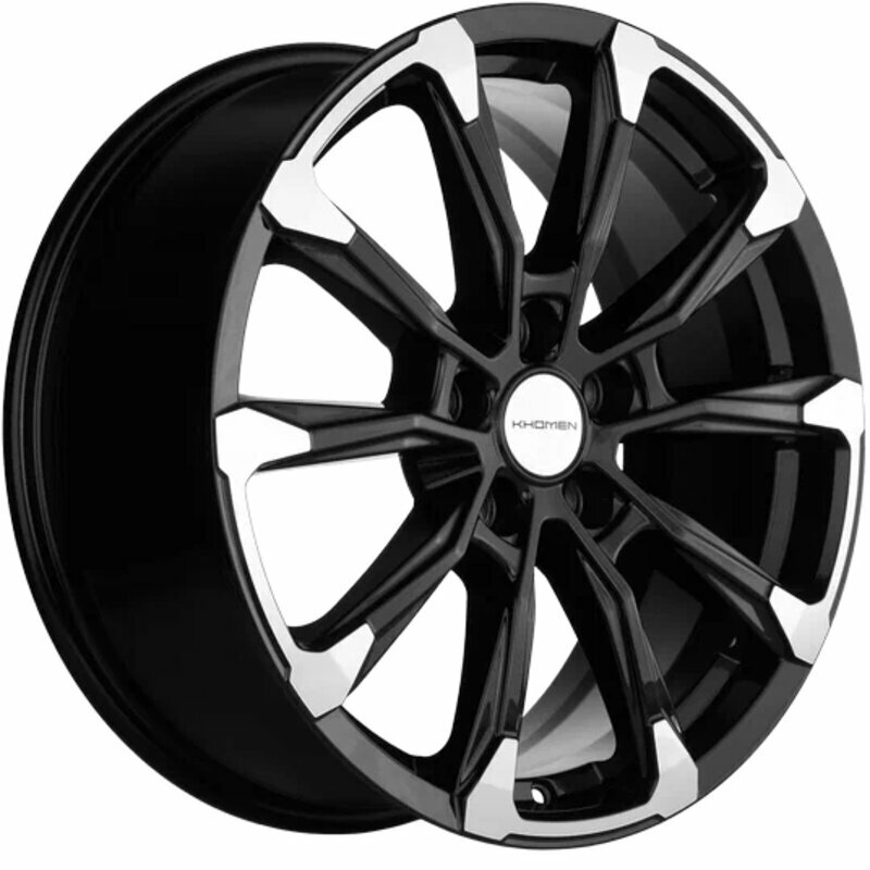 Литой колесный диск Khomen Wheels KHW1808 (Xceed/CX-3/5) 7,5x18/5x114,3 ET45 D67,1 Black-FP