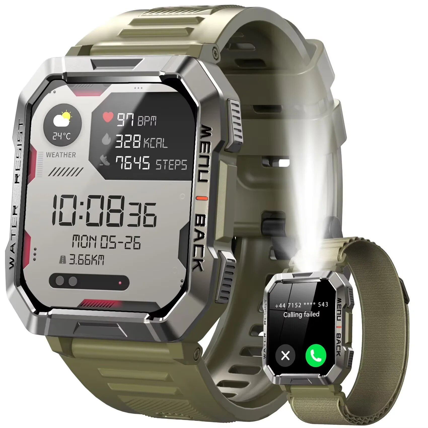 Blackview W60 Умные часы Зеленый, Green