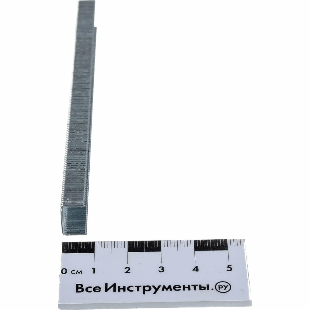 Скоба Pegas pneumatic 8008 длина 8 мм, ширина 12.9 упак. 5000 шт. PGS-1302 — фото 1
