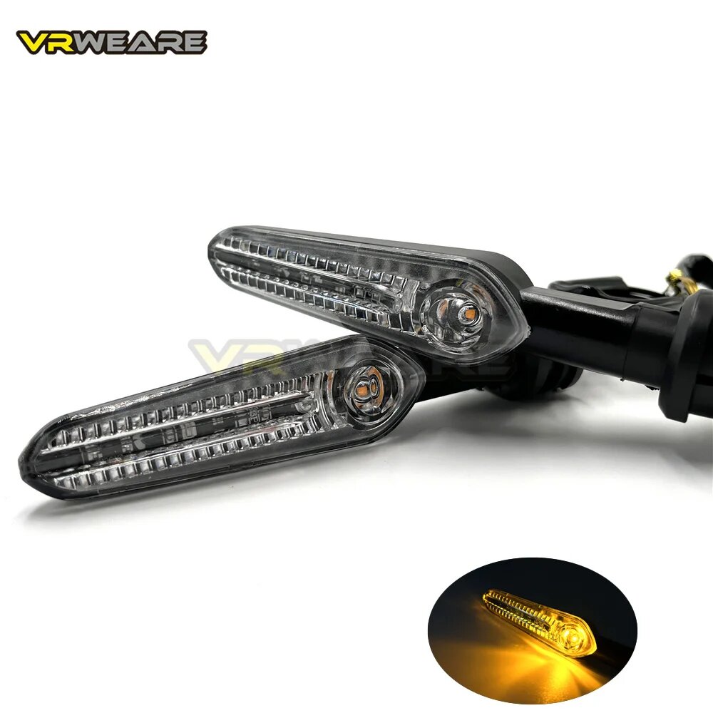 Светодиодные поворотники для мотоциклов YAMAHA MT07 MT09 MT10, задние индикаторные лампы MT125 MT25 YZF R15/R1/R6 TRACER XSR .