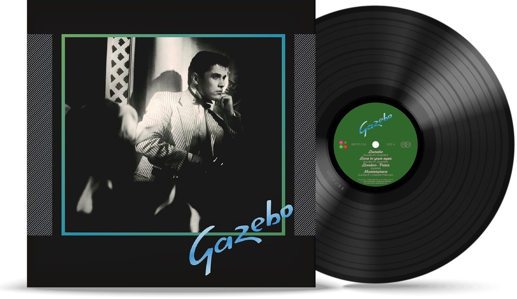 Виниловая пластинка Gazebo "Gazebo", LP, Black Vinyl, 2025 г, диско, Европейский Союз