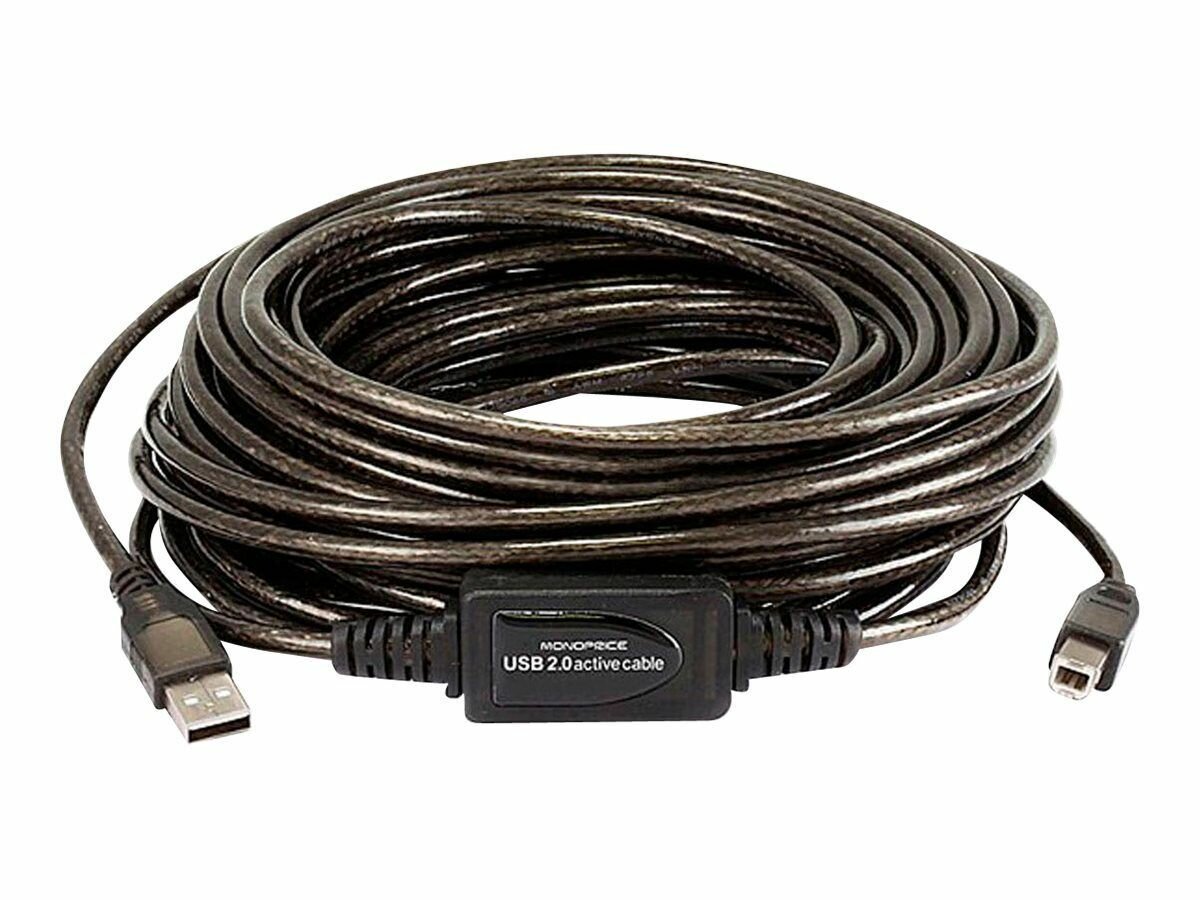 B&P Cable Collection Кабель для компьютерной периферии, 10 м, черный