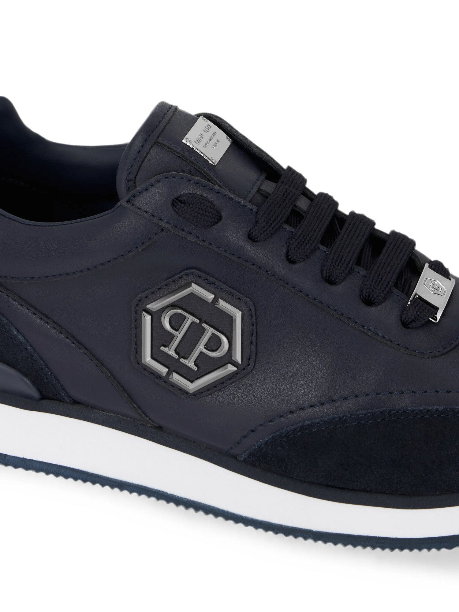 Кроссовки PHILIPP PLEIN Runner Hexagon Patch, размер 42 — фото 1