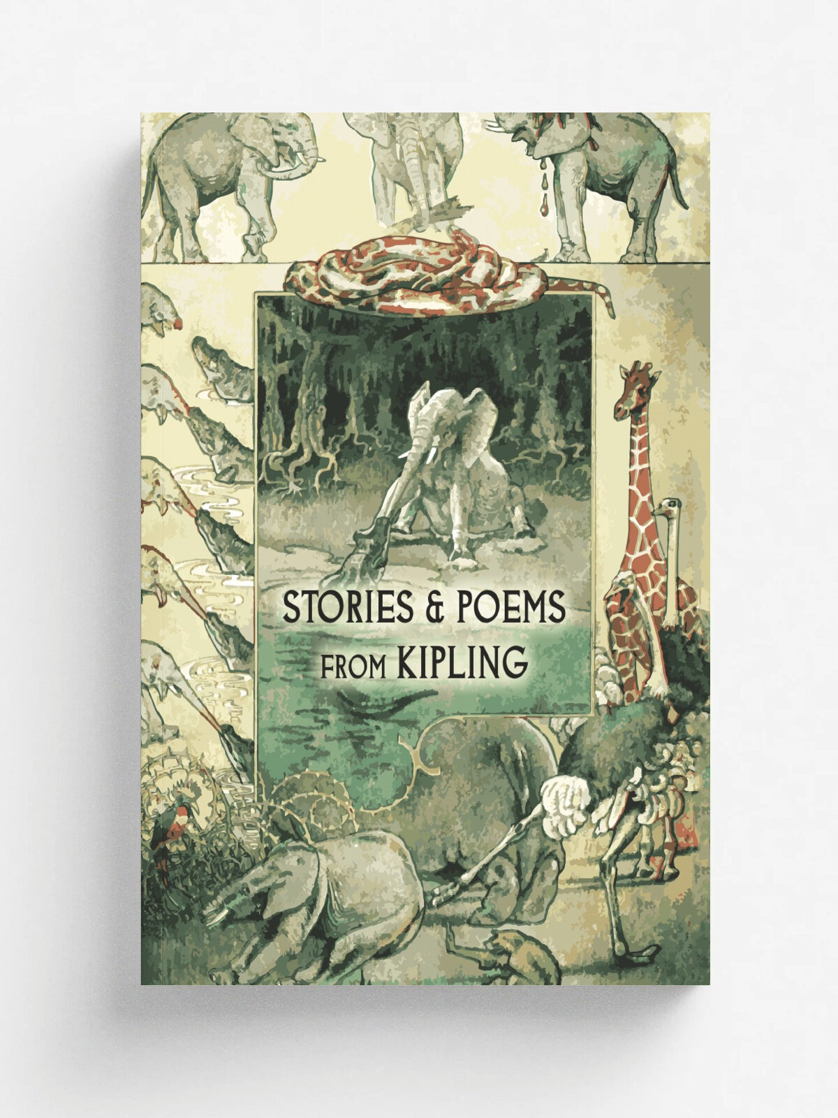 Stories and poems from Rudyard Kipling. (Illustrated)