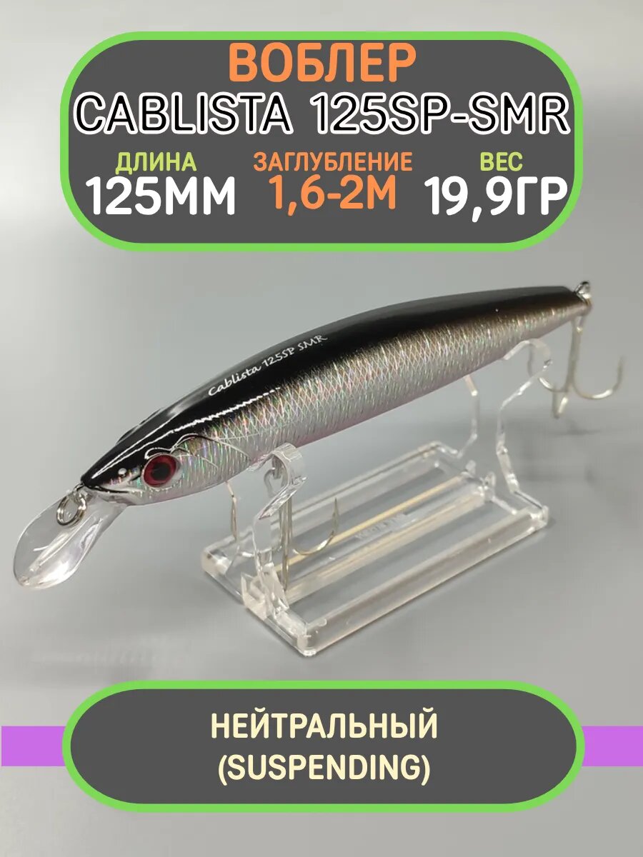 Воблер 125мм на щуку, крупного окуня и судака