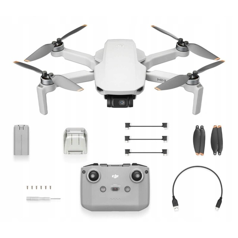 Квадрокоптер DJI Mini 4K, до 31 минут полета, 10 км, (не активированный)