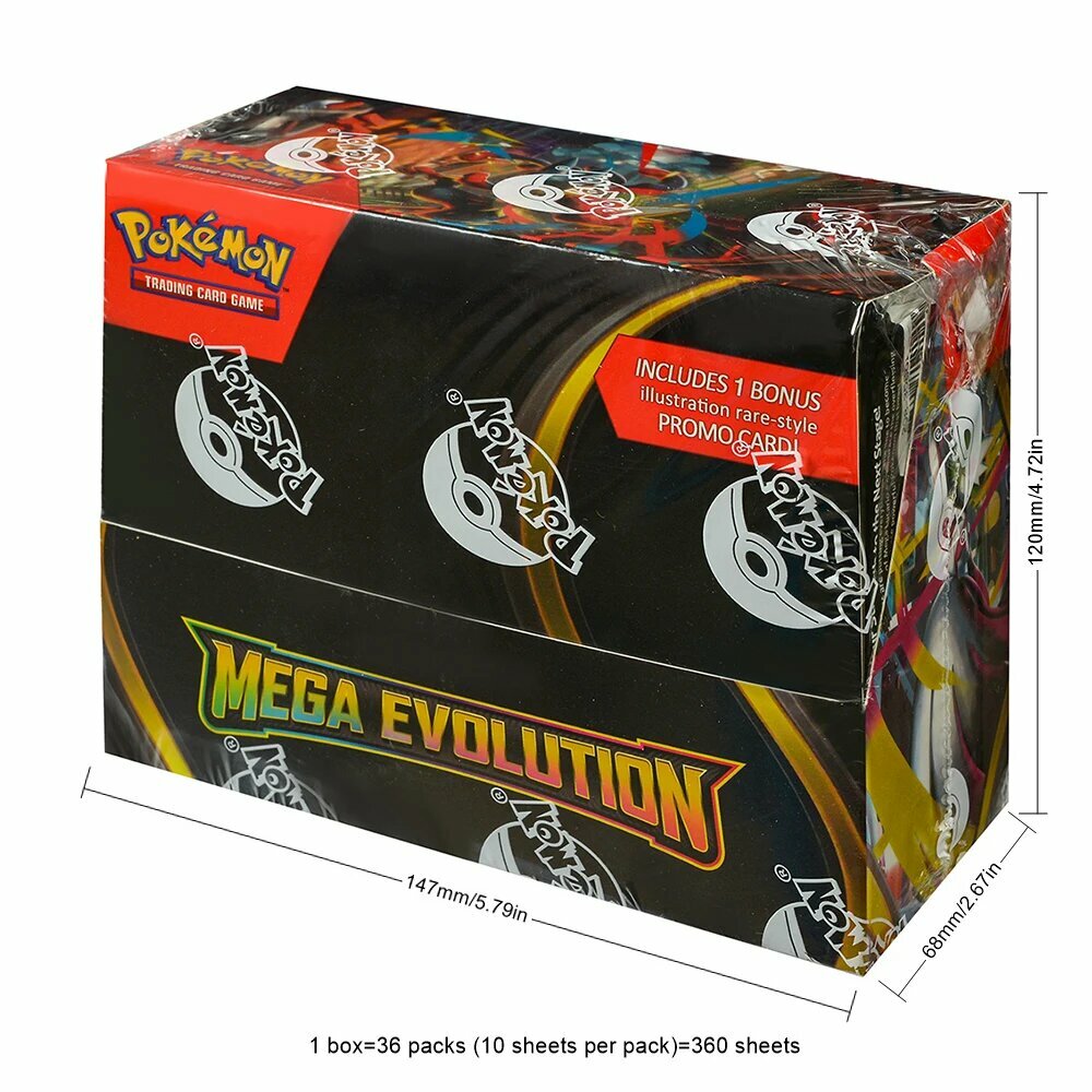 Pokémon TCG Mega Evolution Booster Box (10 шт.) — фото 1