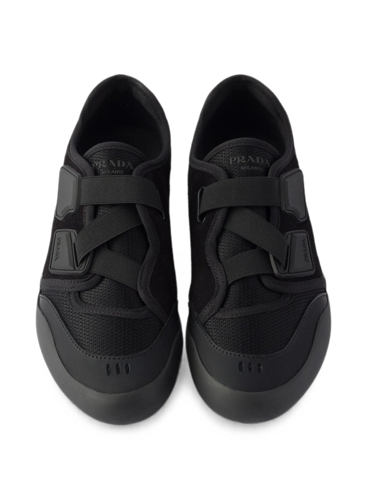 Кроссовки Prada Speedrock technical mesh and leather sneakers, размер 41 EU — фото 1