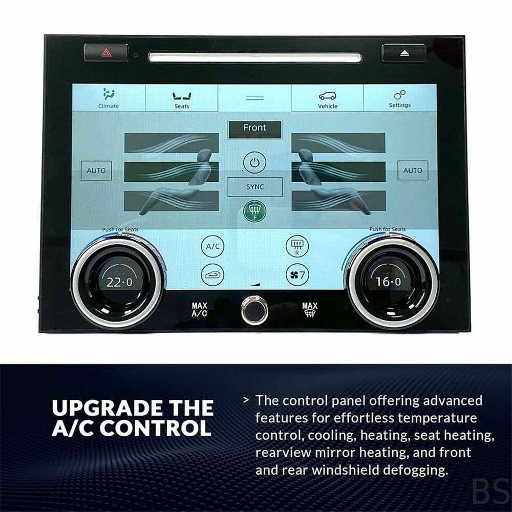 Панель климат-контроля Range Rover Vogue L405 2014-2017 с сенсорным IPS экраном для управления кондиционером в авто