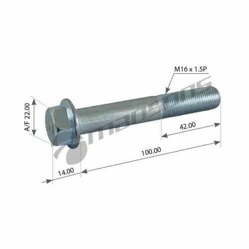 Болт кабины m16x1.5x100 man 400556 mansons